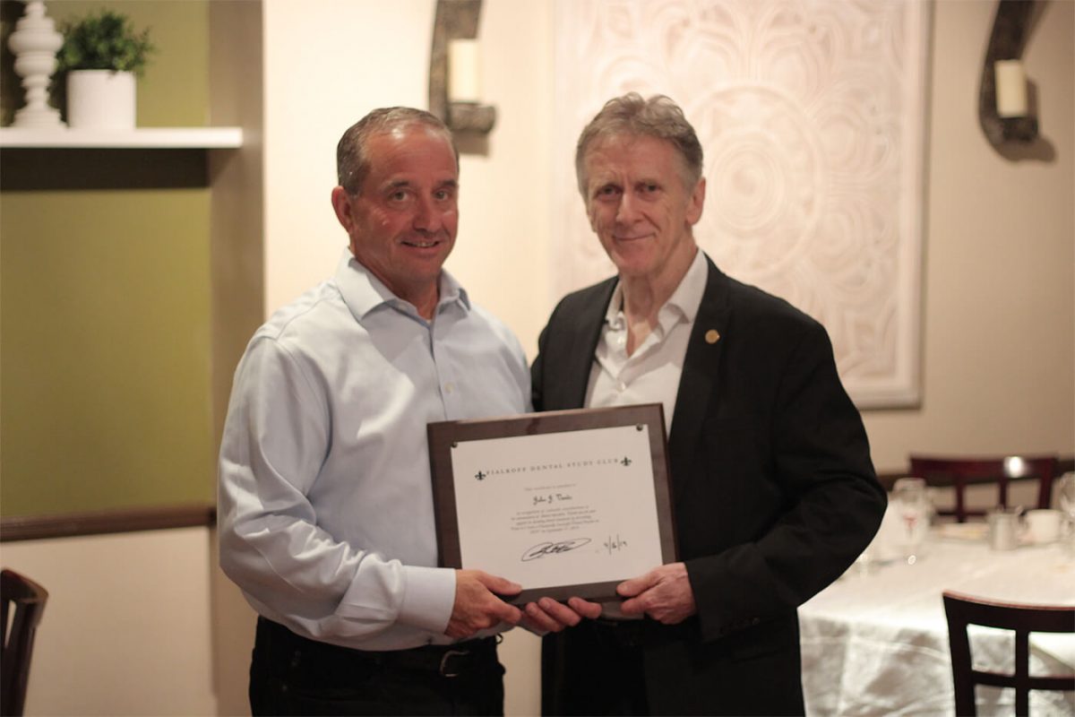 Study Club Hall of Fame - Dr. Bernard Fialkoff